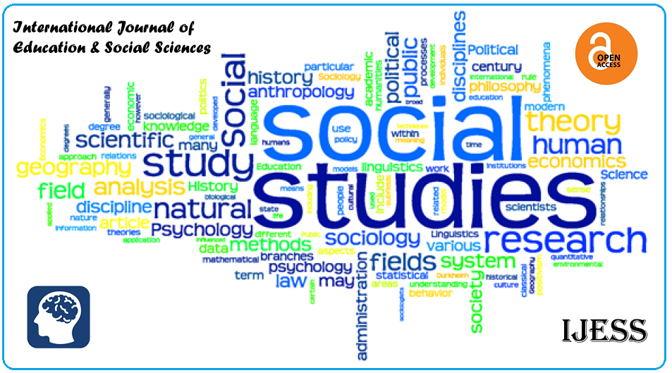 International Journal Of Education Social Sciences IJESS ISSN International Journal Of Education Social Sciences IJESS ISSN